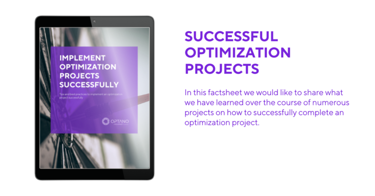 Download Successful optimization projects - OPTANO