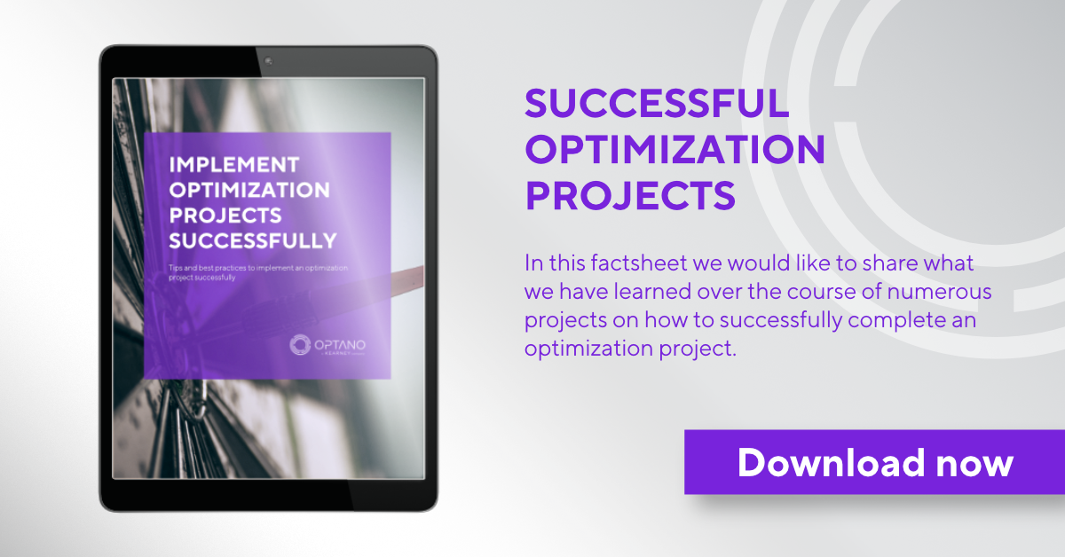 Download Successful optimization projects - OPTANO