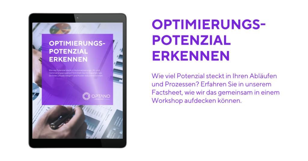 Download Factsheet Optimierungspotenzial erkennen - OPTANO